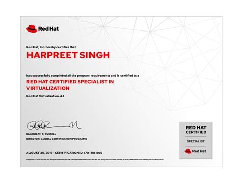 harpreet singh on linkedin one more level up rhca level 5 rhev ovirt redhat opensource