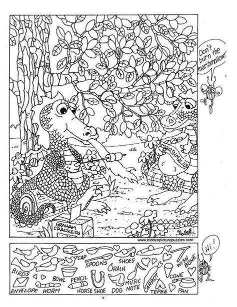 숨은그림찾기 프린트 도안 10장 무료 Ppt 파일 비번없음 【2025】 隠し絵 ワークシート こども 工作