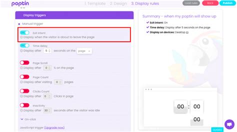 How To Create An Exit Popup On WordPress AcyMailing Email Marketing Platform