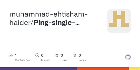 Github Muhammad Ehtisham Haiderping Single Column Coming Soon Page