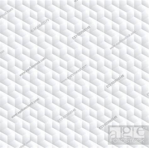 Abstract Seamless 3d White Cubes Vector Background Art Stock Vector Vector And Low Budget