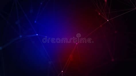 Moving Dots And Lines Transform Network Connection Structure Stock Video Video Of Light