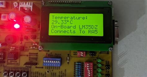 Learn Electronics And Embedded System Programming Pic16f887 Lm35 And