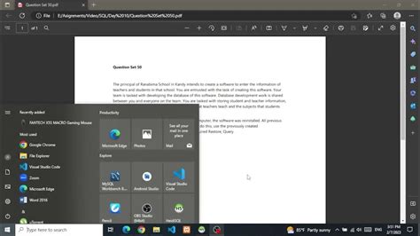 Using Mysql Workbench Software Or Hedisql Software To Create A Table In The Database Youtube