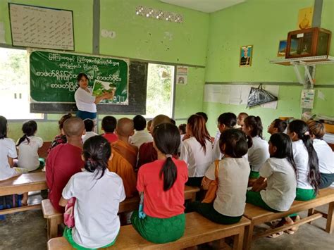 မိုင်းငေါ့မြို့တွင် ကျောင်းသား၊ ကျောင်းသူများ အသိပညာပြန့်ပွားရေးအတွက် စာဖတ်ရှိန်မြှင့်တင်ရေး နယ