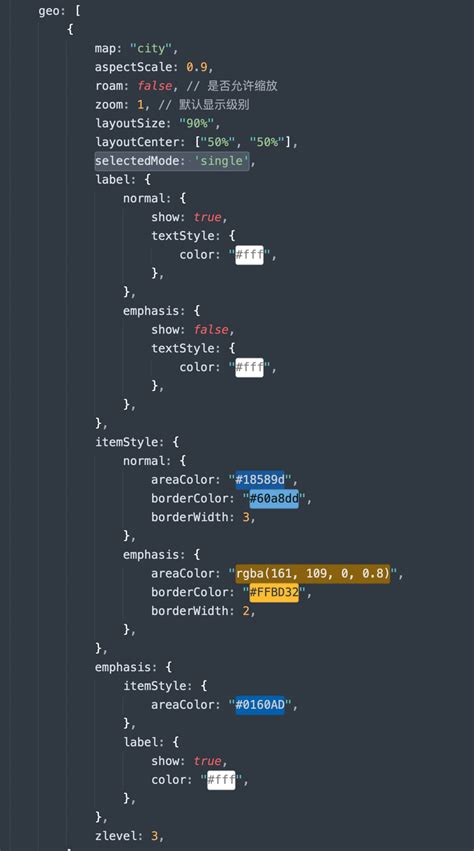echarts eCharts selectedMode single 地图如何取消区域选中 SegmentFault 思否