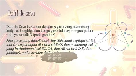 Matematika Dalil De Ceva Pptx