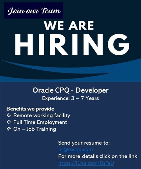 Farha Naaz Ali On Linkedin Seeking Developers Cpq Cpqjobs Architect Implementation Design…