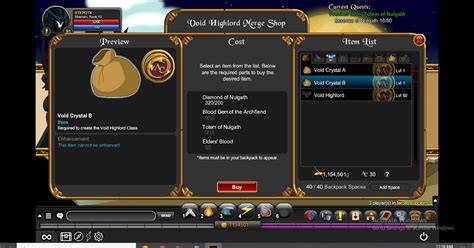 Void Crystal B Guide And Bot