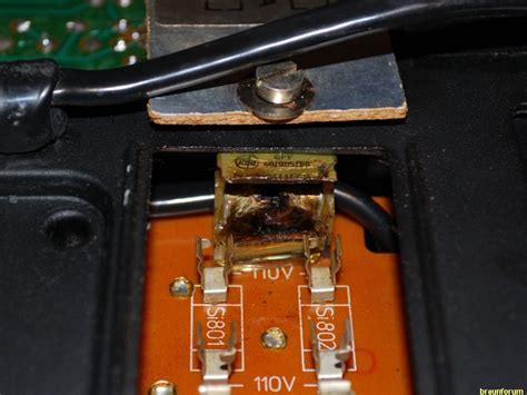Braun A301 und T301 Entstörkondensatoren - Privates Braun-Forum