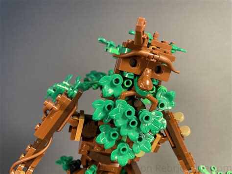 Lego Moc Treebeard Lotr By Vanestream Rebrickable Build With Lego