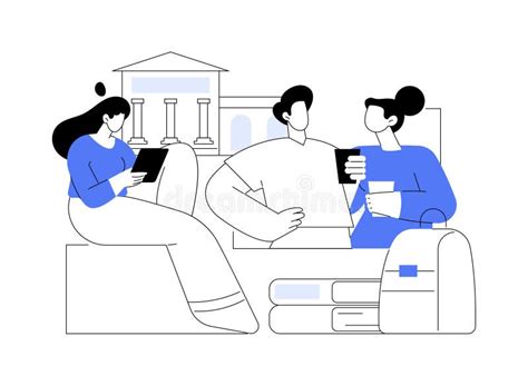 Before Lecture Isolated Cartoon Vector Illustrations Stock Vector Illustration Of Cartoonish