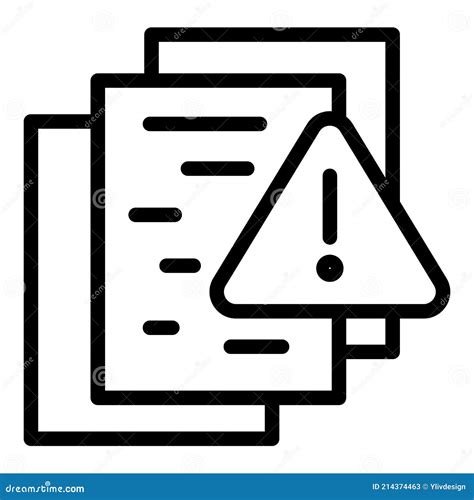 Cipher Files Icon Outline Style Stock Vector Illustration Of Cipher