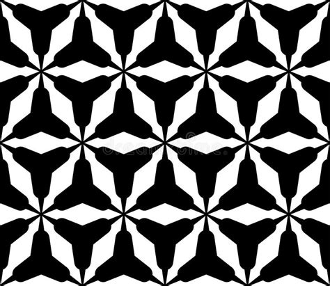 Seamless Geometric Texture With Rounded Triangular Lattice Stock Vector Illustration Of