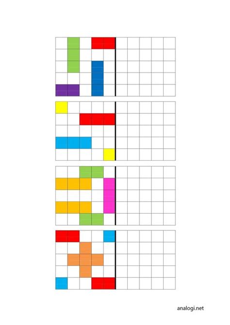 آموزش مفهوم تقارن به کودکان عکس برای آموزش تقارن مینویسم