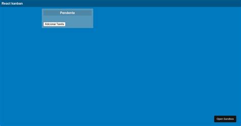 React Kanban Codesandbox