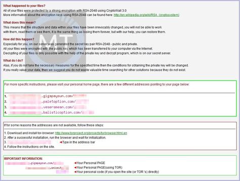 Remove CryptoWall Virus Files Encrypted Ransomware