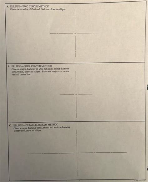 1 Given The Center Below Construct A Hexagon 30 Mm