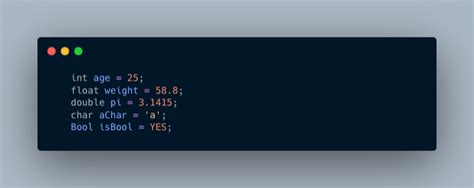 Learning Objective C Part 2 — Variables And Data Types By Alexander