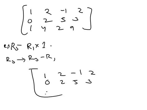 solved problem five compute by hand the lu factorization of the matrix