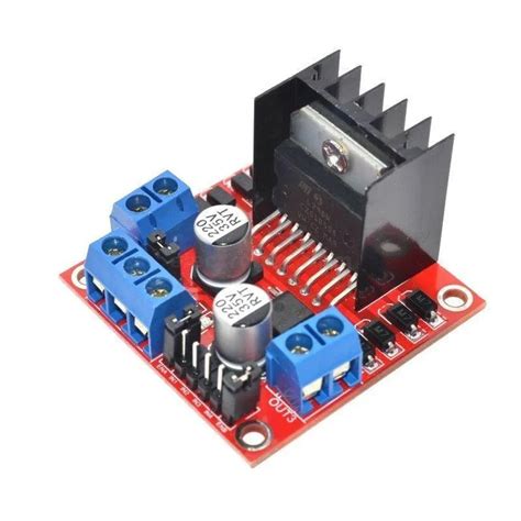 L298n H Bridge Motor Driver Module For Stepper Motor Smart Car Robot