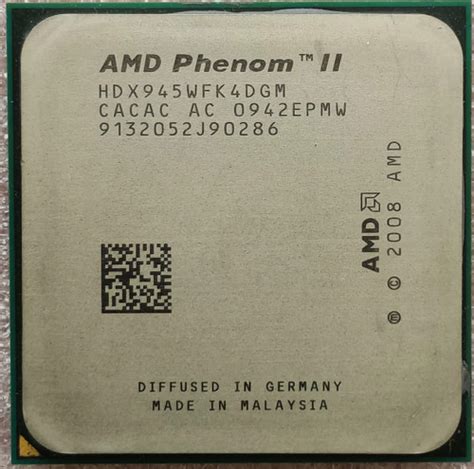 Amd Phenom Ii X4 945 Quad Core Processor 3 0 Ghz Socket Am2 Am3 95w