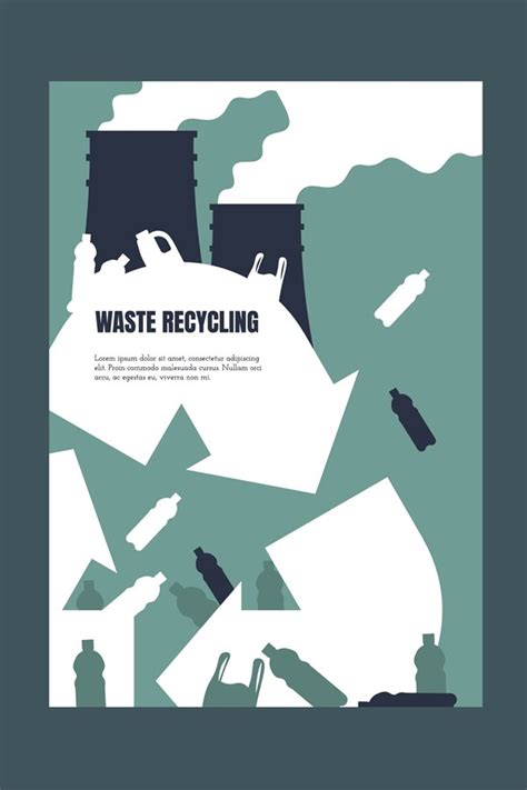 Garbage Poster Waste Separation And Recycling Banners Tras