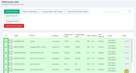 Cara Export Qr Code Barang