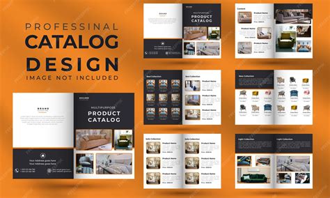 Premium Vector Multipurpose Catalogue Brochure Layout And Vector