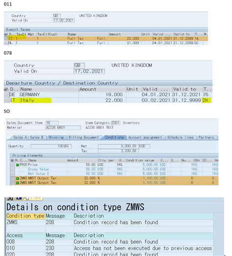 Two Tax Code Gets Captured In Sales Order Line Ite SAP Community