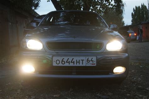 Лампы головного света — Chevrolet Lanos, 1,5 л, 2006 года | электроника ...