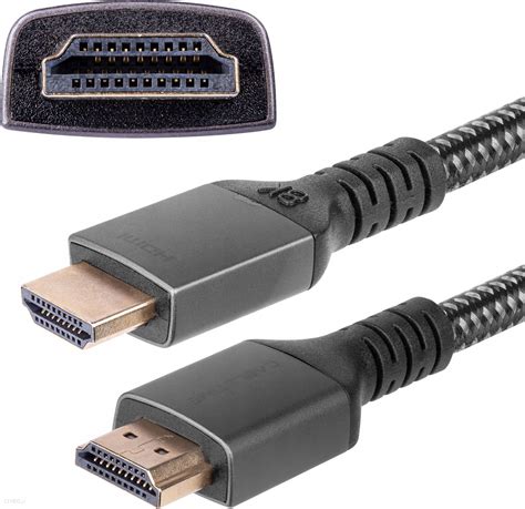 Auda Cabletime Kabel Przewód Hdmi 21 8k 60hz Ultra High Speed 4k 120hz