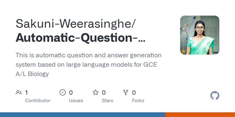 Github Sakuni Weerasingheautomatic Question And Answer Generation Based On Large Language