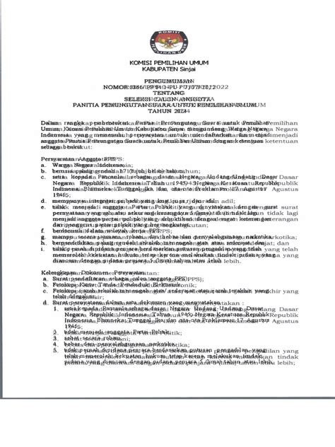 Pengumuman Pps 2022 Pdf