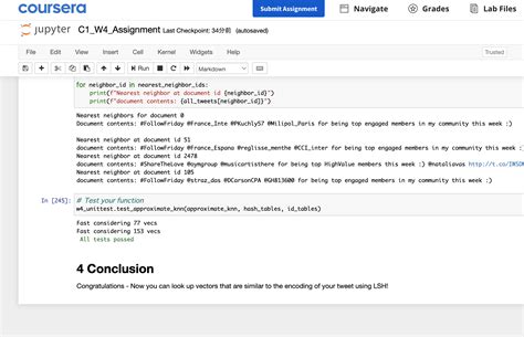 Grader Error Different From Expected Output Still Passed Nlp With Classification And Vector