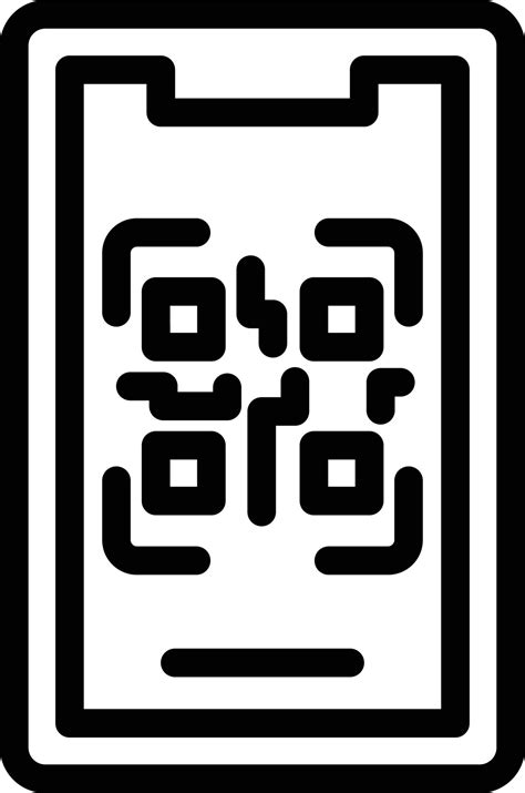 Vector Design Mobile Qr Code Icon Style 22230598 Vector Art At Vecteezy