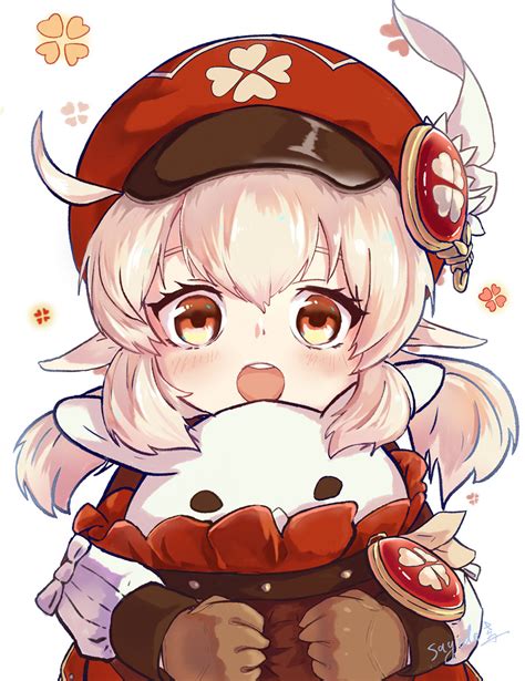 Klee And Jumpy Dumpty Genshin Impact Drawn By Cai Yuan Danbooru