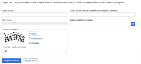 Non Hai Ricevuto Il Codice Authcode Per Il Green Pass Ecco Il Nuovo
