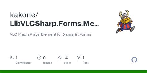 libvlcsharp forms mediaplayerelement mainpage xaml at master · kakone