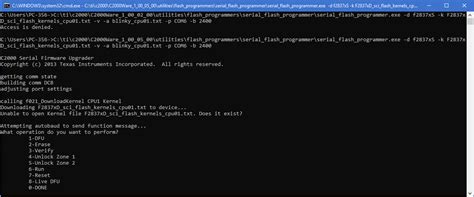 Ccstms320f28377s Serial Flash Programmer Using C2000 Microcontrollers Forum C2000™︎