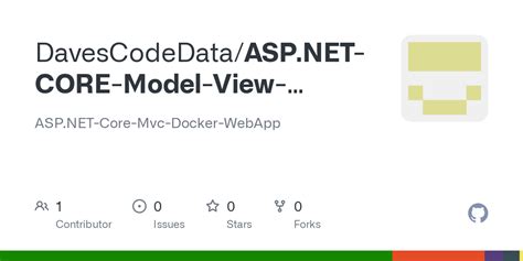 GitHub DavesCodeData ASP NET CORE Model View Controller WebApp ASP