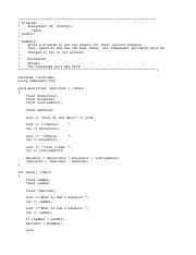 Pointer Program Account Balance Date Expenses Management Course Hero