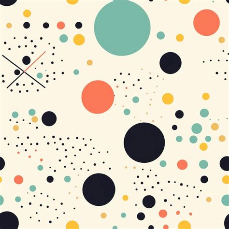 Premium Ai Image A Close Up Of A Pattern With Circles And Crosses On A White Background