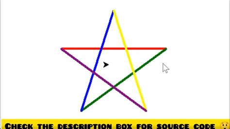 Draw Grid And Different Types Of Star In Python Turtle Python Turtle Project 15 Youtube