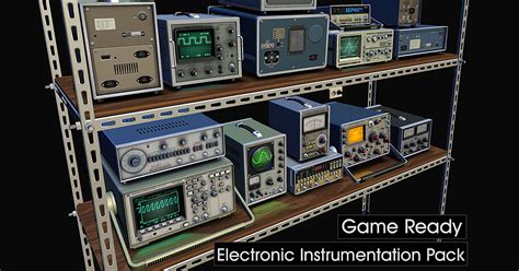 Electronic Instrumentation Pack 3d Electronics Unity Asset Store