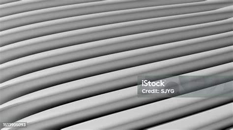 그의 날카롭고 직선적인 현대 미술 곡선으로 우아함을 느끼게 하는 회색의 추상적이고 우아하고 현대적인 3d 렌더링 이미지입니다 0