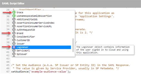writing a custom saml script