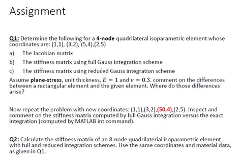 Solved Assignment Q1 Determine The Following For A 4 Node