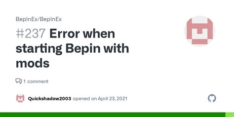 Error When Starting Bepin With Mods Issue BepInEx BepInEx GitHub
