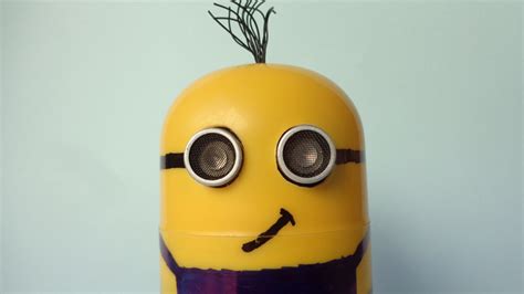 Diy Minion Robot Made With Scrap An Robotshop Community